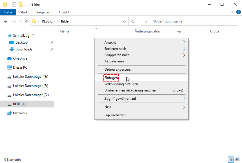 3 einfache Methoden: Fotos auf USB-Stick übertragen